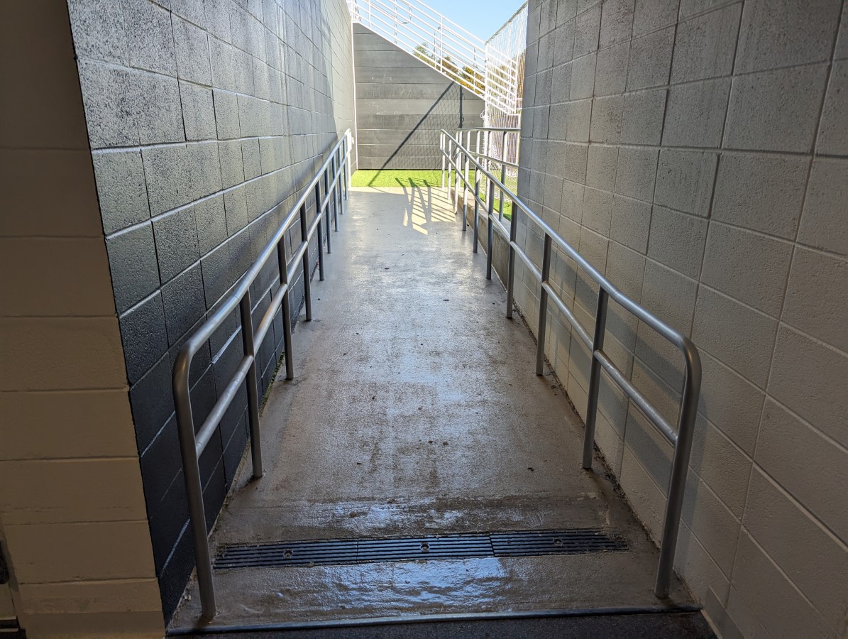 Myslik Field - Roberts Stadium Student Athlete Facilities | AccessAble