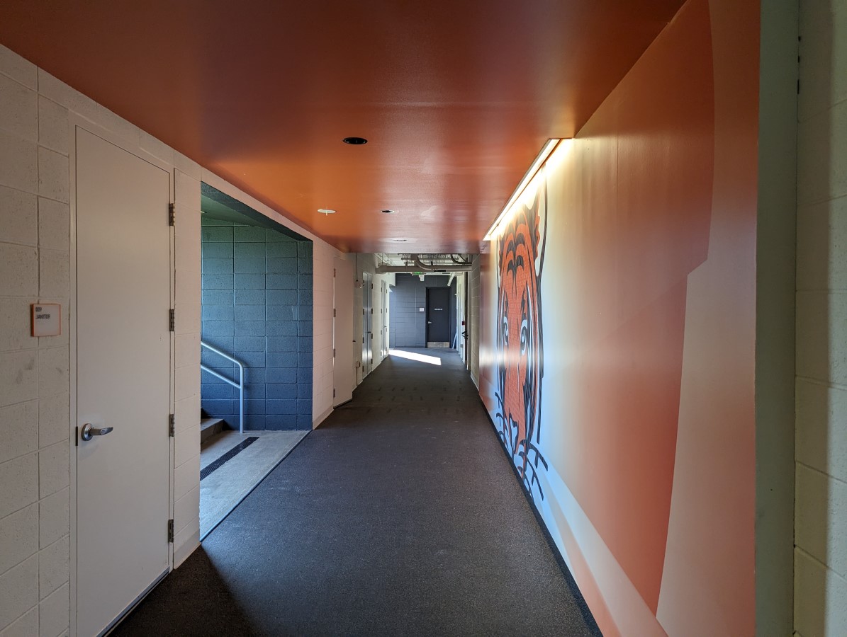 Myslik Field - Roberts Stadium Student Athlete Facilities | AccessAble