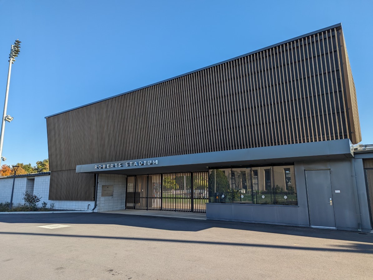 Myslik Field - Roberts Stadium Student Athlete Facilities | AccessAble